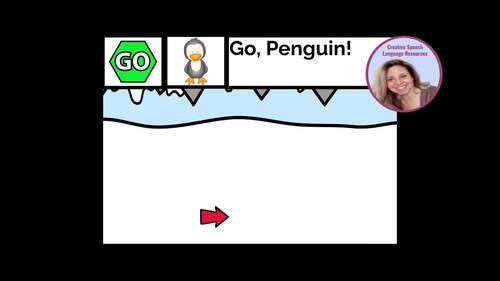 Penguin Hide & Seek: Interactive Arctic Speech & Language Activity