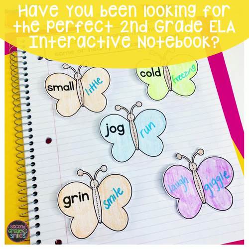 2nd Grade Interactive Notebook - 2nd Grade Language Arts - 2nd Grade ...