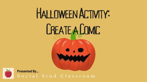 Create a Spooky Halloween Cartoon: Quick, No-Prep Art and Reflection ...