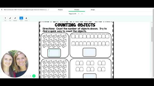 Counting to 120 Math Review Worksheets Printable and Distance Learning ...