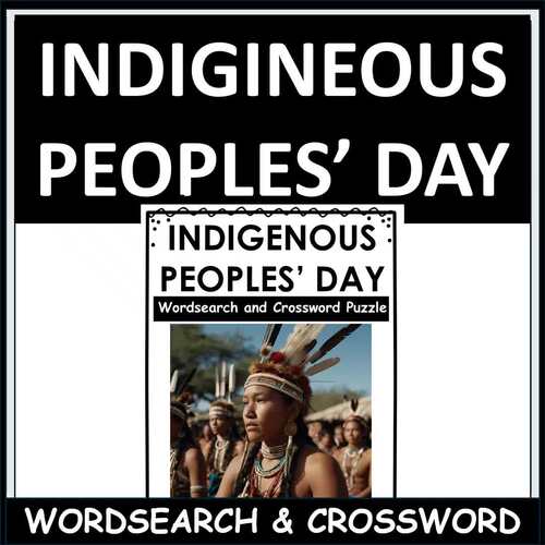 Indigenous Peoples' Day Activities Puzzles | Worksheets | Middle | October