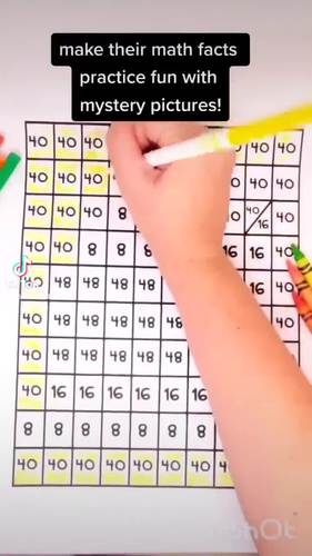 Thanksgiving Multiplication Mystery Pictures, 10 Times Table Practice ...