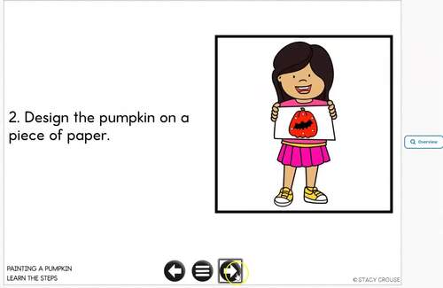 Halloween Sequencing Speech Therapy Language Activities Digital Boom Cards
