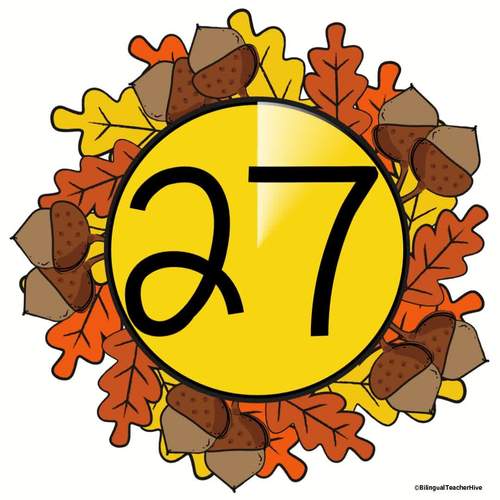 FALL - Classroom Countdown Timers by Bilingual Teacher Hive | TPT