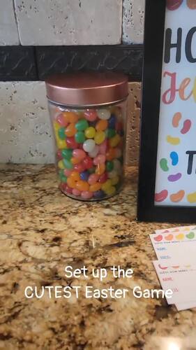 Easter Peeps Guessing Game - includes 8x10 sign + guessing cards by ...