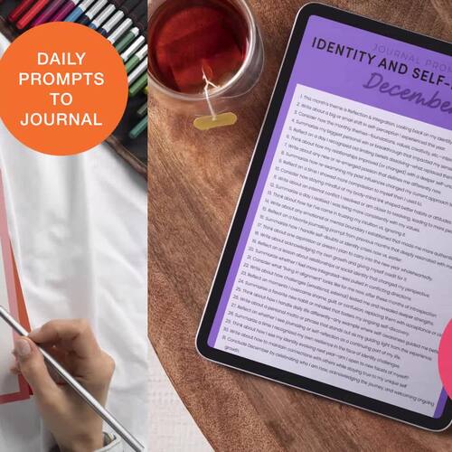 365 Journal Prompts for Identity and Self-Discovery | 12 Months of ...