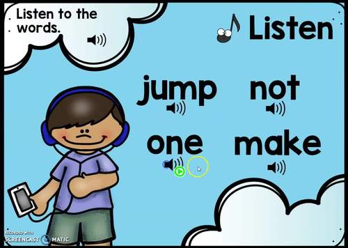 Pre-Primer Sight Word Activities Set 2 Boom Cards by Terrific Teaching ...
