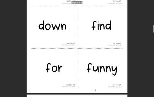 BUNDLE!! Dolch Sight Word Flash Cards & Activities by TeachInclusive