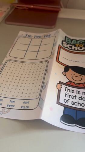 Back to School Printable for K–2 | Games, Coloring Pages & First Day ...