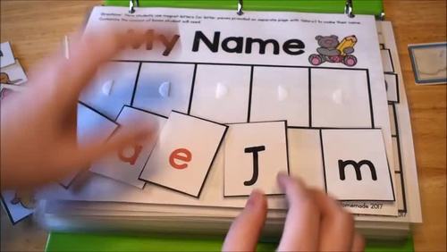 Interactive Learning Binder (Pre-K, Kindergarten, Special Needs)