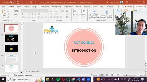ACT Science Prep: Intro to ALL Passages, Interactive & Engaging!