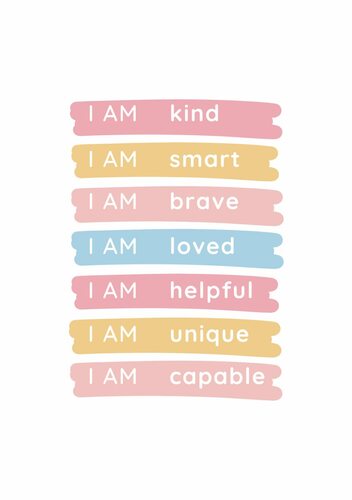 Calming Corner set of 10 posters, classroom decor, school counselor office