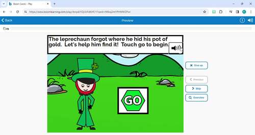 Help the Leprechaun Find the Gold Go, Leprechaun! | TPT