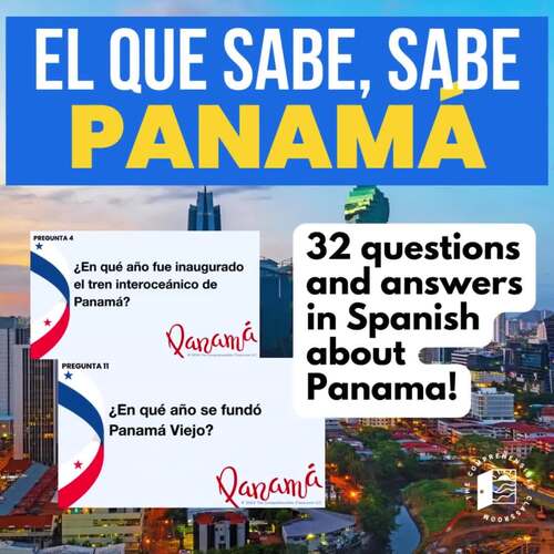 El que sabe, sabe game | Panamá by The Comprehensible Classroom by ...