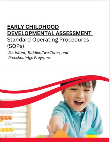 SOP (Standard Operating Procedures) for Early Childhood Developmental ...