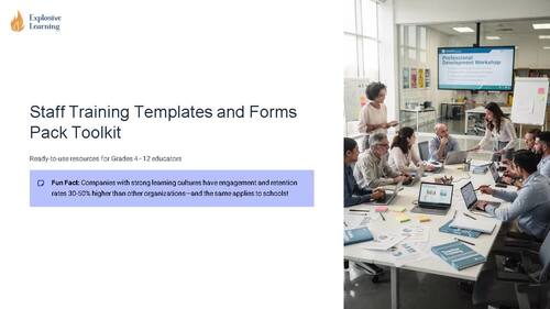 Staff Training Templates And Forms Pack Toolkit Templates and Forms ...