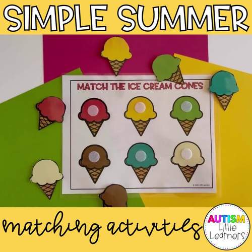 Summer Theme For Preschool Activities by Autism Little Learners | TPT