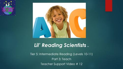 A Free Teacher Workshop # 12: Orton Gillingham - Blends, Long Vowels