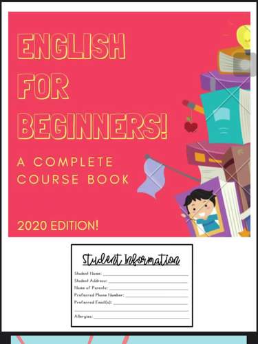 NO PREP English for beginners - a complete course book (2021) | TPT