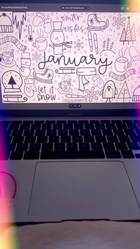 December & January Desktop Wallpaper & Backgrounds for Winter | Blue ...