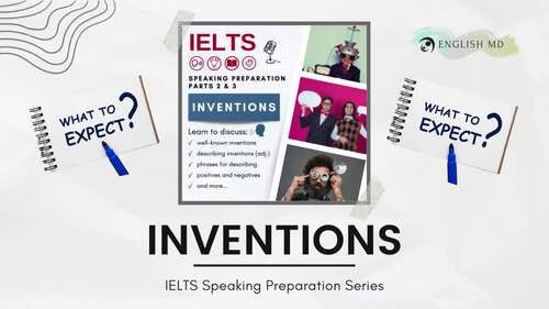 Inventions - IELTS Speaking Preparation (Parts 2 & 3) by English MD