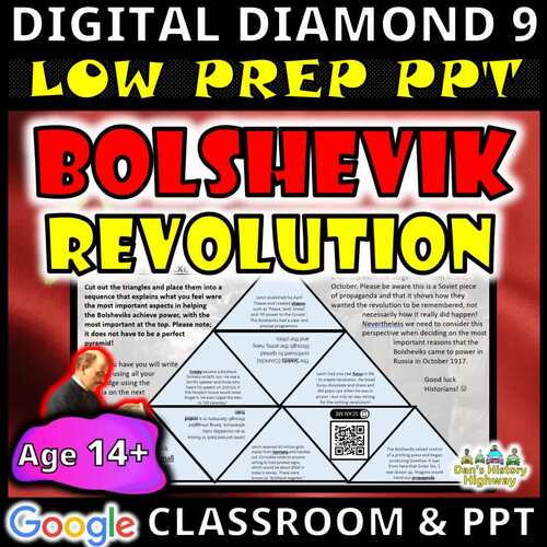 How Did the Bolsheviks Come to Power in 1917? | Digital diamond sort lesson