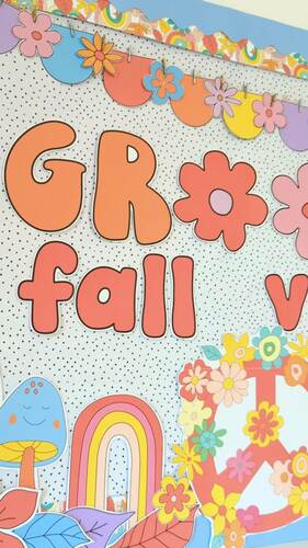 Fall Bulletin Board and Fall Student Activities by Bloom With Bridgette