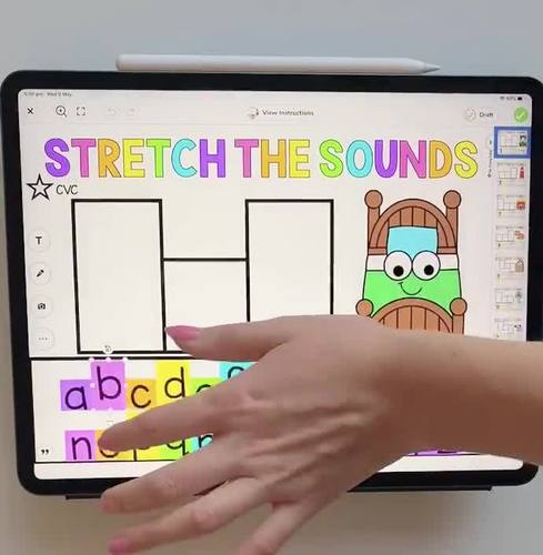Stretch the Sound Boxes Differentiated SEESAW&GOOGLE SLIDES DISTANCE ...