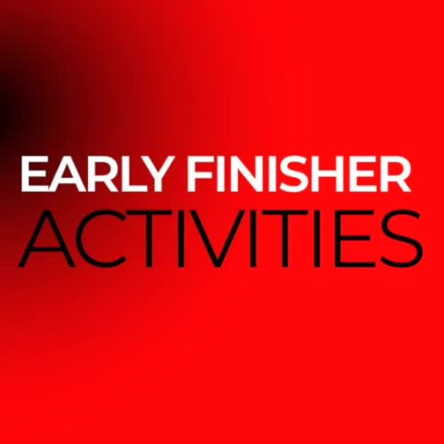 Word Problems Addition with 3 Whole Numbers Early Finisher Activity NO PREP