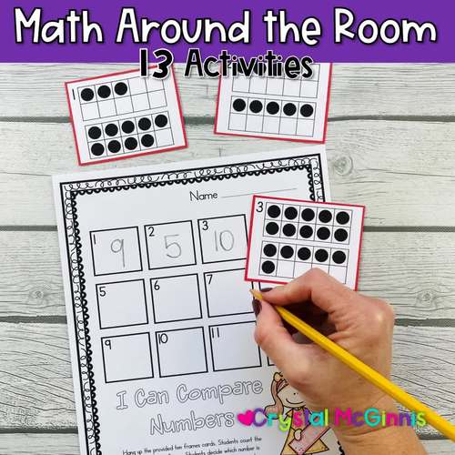 Math Write Around The Room | Get Your Kids Up And Moving ...