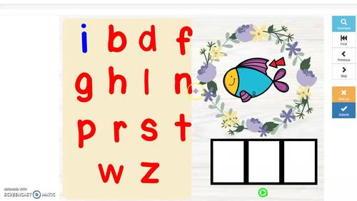 Spring CVC Word Building Boom Cards by Wendy's Montessori | TPT