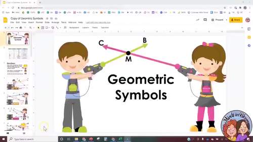 Geometric Figures Lines, Rays, Line Segments, and Angles - Digital ...