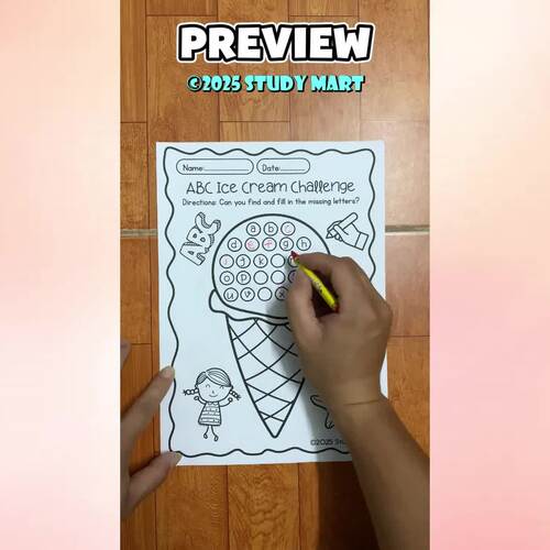 End of Year Summer Alphabet Review Activities for Kindergarten by Study ...