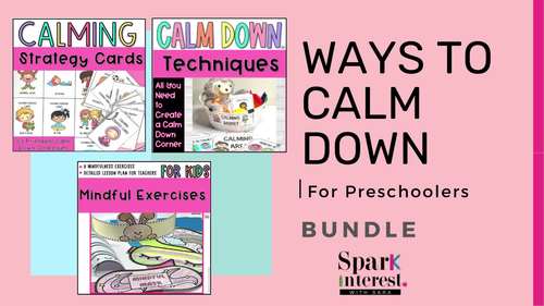 Ways to Calm Down | BUNDLE by Spark Interest with Sara | TPT