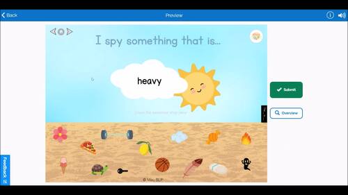 Describing Objects Attributes Boom Cards™ by Mau SLP | TPT
