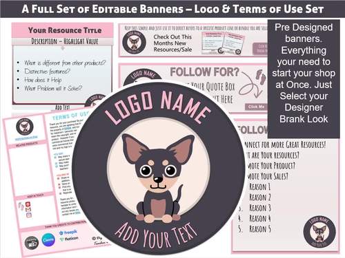 TPT Banner & Logo Design 4 by DigiTechTeacher | TPT