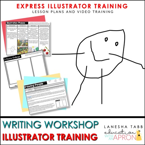 Illustrator Training: Setting Up for Writing Workshop | TPT
