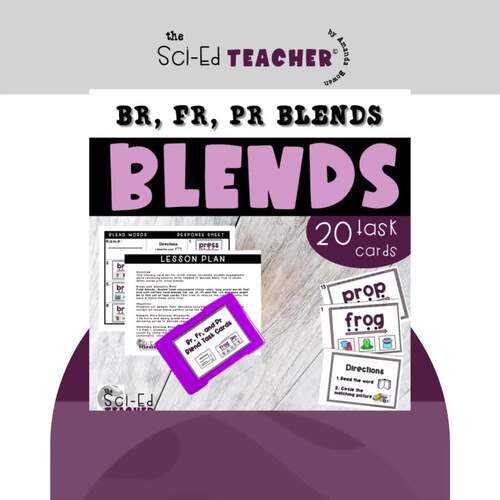 1st Grade Phonics Blending Decoding Drills | R Blend CCVC Word List ...