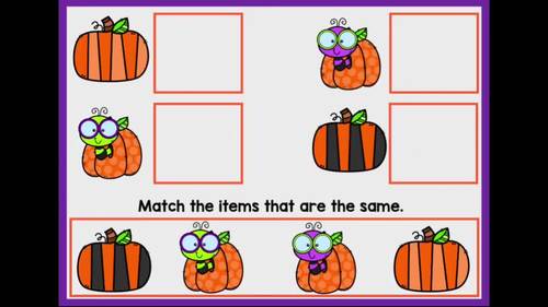 Basic Concepts Boom Cards | Fall Activities | Halloween Activities