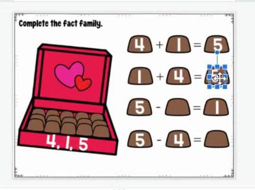 First Grade Math Fact Families Addition and Subtraction PowerPoint ...