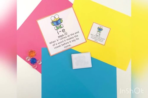 Phonics Words Flash Cards for Kindergarten 2 | Magic e and short vowel tch