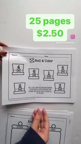 St. Patrick's Day No Prep Packet {1st Grade Math & Literacy} by S is ...