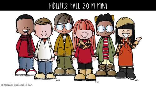 Kidlettes clip art 2019, Fall clip art, Autumn clip art Mini | TPT