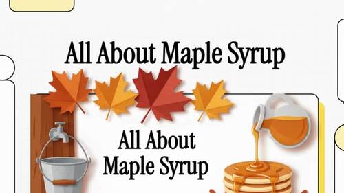 Maple Syrup Activities Bundle Science Reading Comprehension Coloring Spring