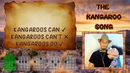 The Kangaroo SONG worksheets (E.S.L Resource) by Mr Jo's Resouces