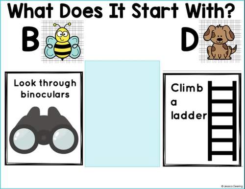 Beginning Sounds Movement Game Bundle | DIGITAL & PRINTABLE by Mrs Word ...