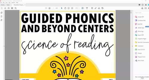 Guided Phonics + Beyond SCIENCE OF READING SOR DECODABLE BASED CENTERS ...