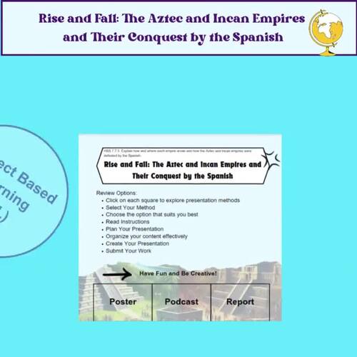 HSS 7.7.3 The Aztec and Incan Empires & Their Spanish Conquest PBL ...