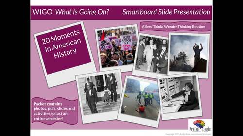 WIGO What Is Going On - 20 Moments in American History: A See/Think ...