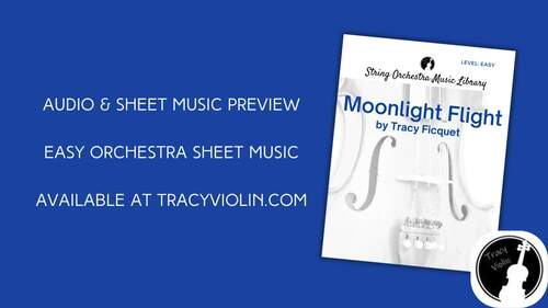 Easy Orchestra Sheet Music: Moonlight Flight | Original Composition